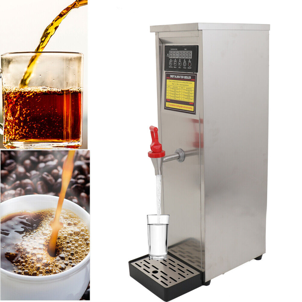 TABODD 12L Commercial Multi-Purpose Milk Frother Machine Steam Water ...