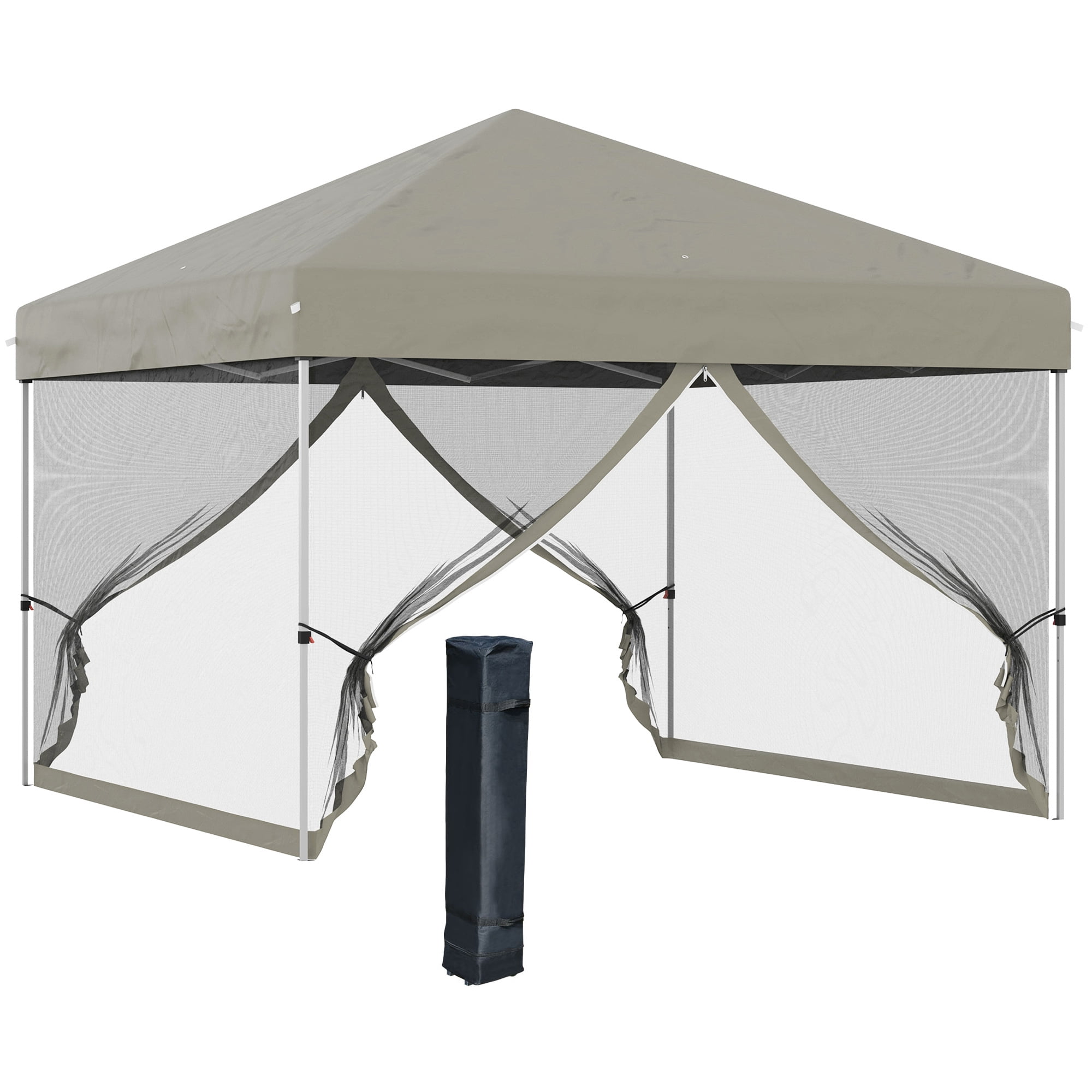 Click here for Outsunny 10 X 10 Pop-Up Canopy Tent Outdoor Party... prices