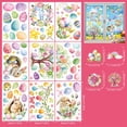 9 Sheets Easter Window Clings Decorations Cute Bunny Chicks Easter ...