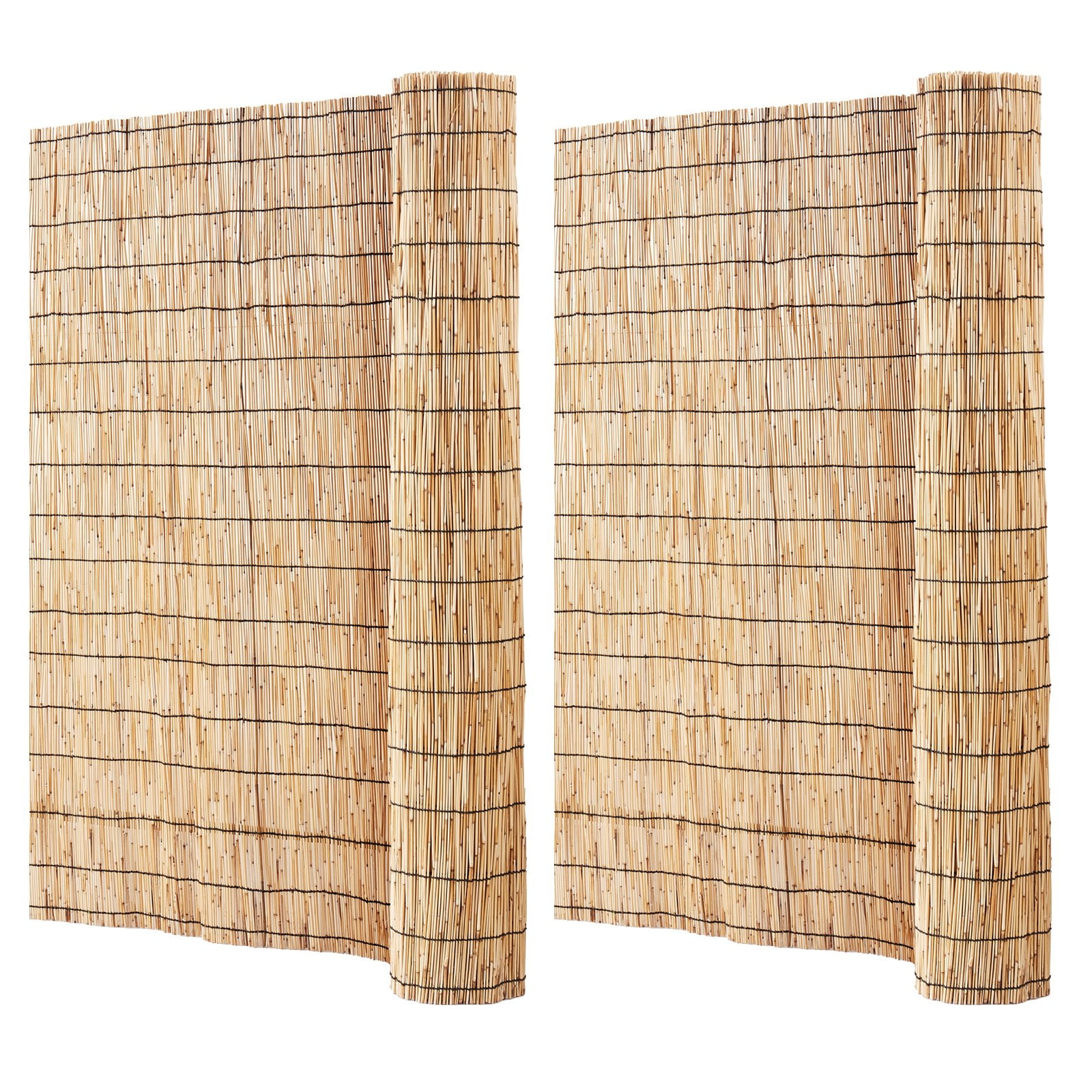 Click here for Staway 2-Pack Natural Reed Fence - 16.4 X 4 Privac... prices
