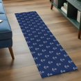 Area Rug 2x6ft Vintage Nautical Anchor Area Rugs Washable Low Pile ...