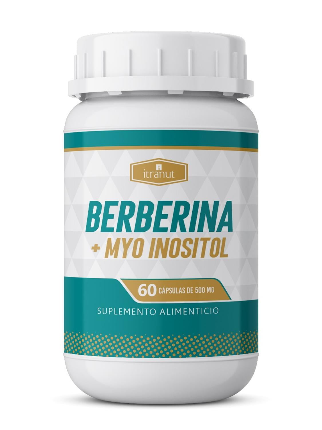 Berberina + Myo Inositol 60 cápsulas Itranut | Walmart en línea