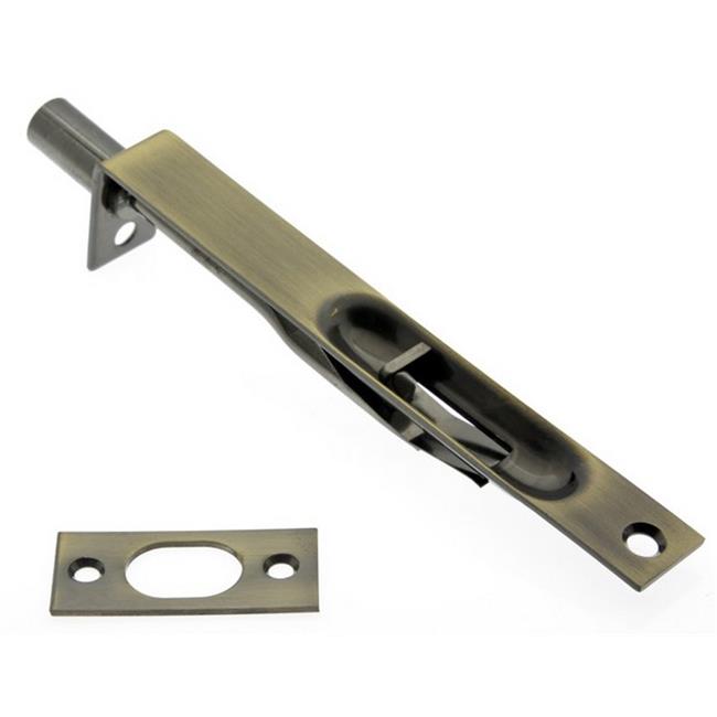 Idh by St. Simons 11010-005 Solid Brass Flush Bolt with Square End ...