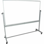 Luxor Magnetic Music Staff Wall-Mounted Dry Erase Whiteboard, 72" x 48 ...