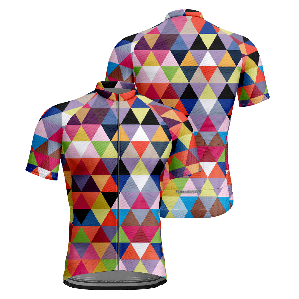 Vintage Cycling Jersey Short Sleeve Quick-Dry Bike Jersey for Men ...