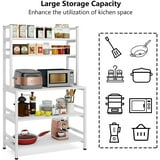 Tribesigns Kitchen Bakers Rack, 5-Tier Utility Shelf, Small Space ...
