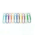 "Pen+Gear Assorted Color Giant Paper Clips, 10 Count, 4"" Large Office ...
