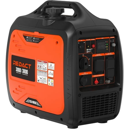 Generac iX2000 2000W Recoil Start Inverter Generator, Low Oil Shutdown ...