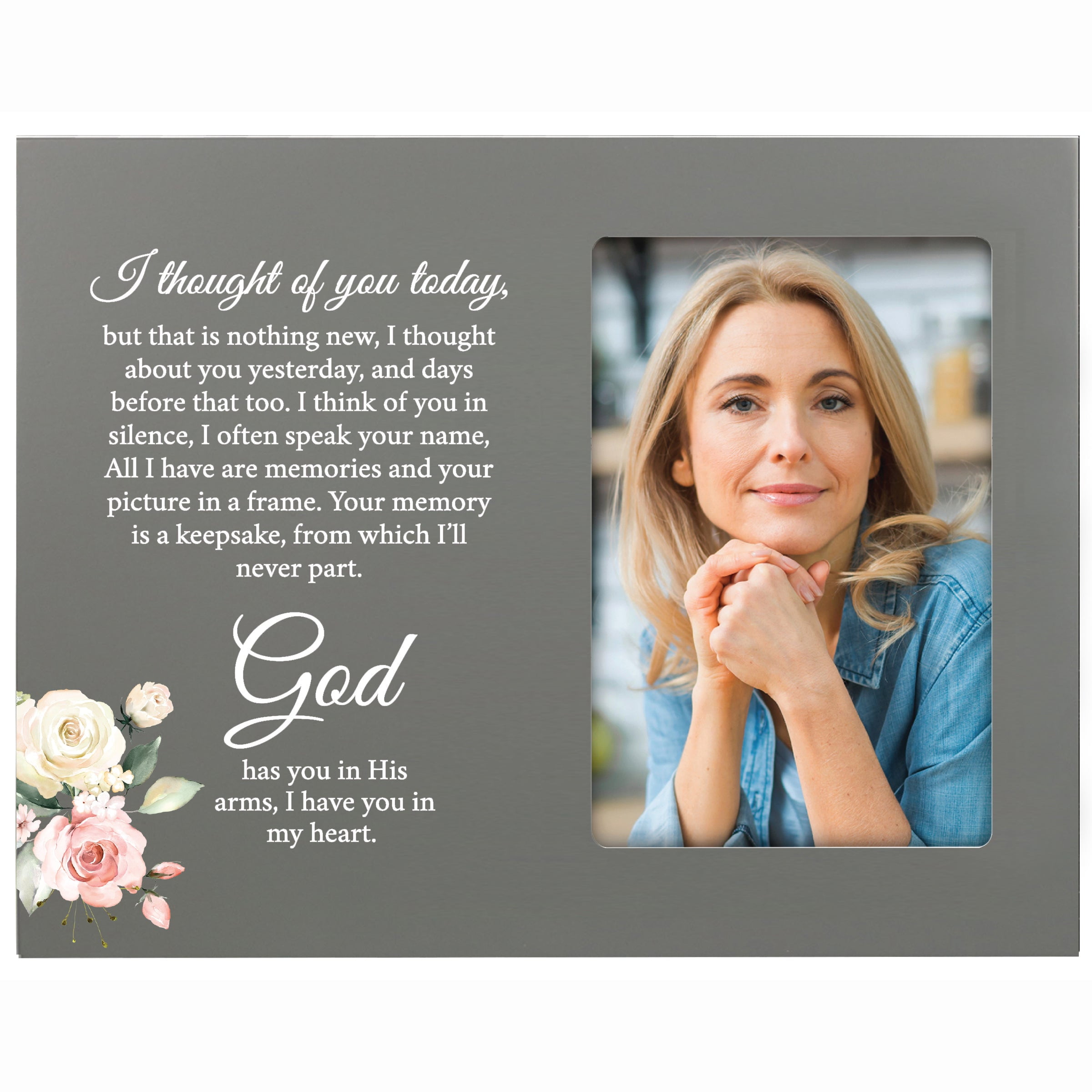 LifeSong Milestones Memorial Picture Frame for Sympathy Gifts - I ...