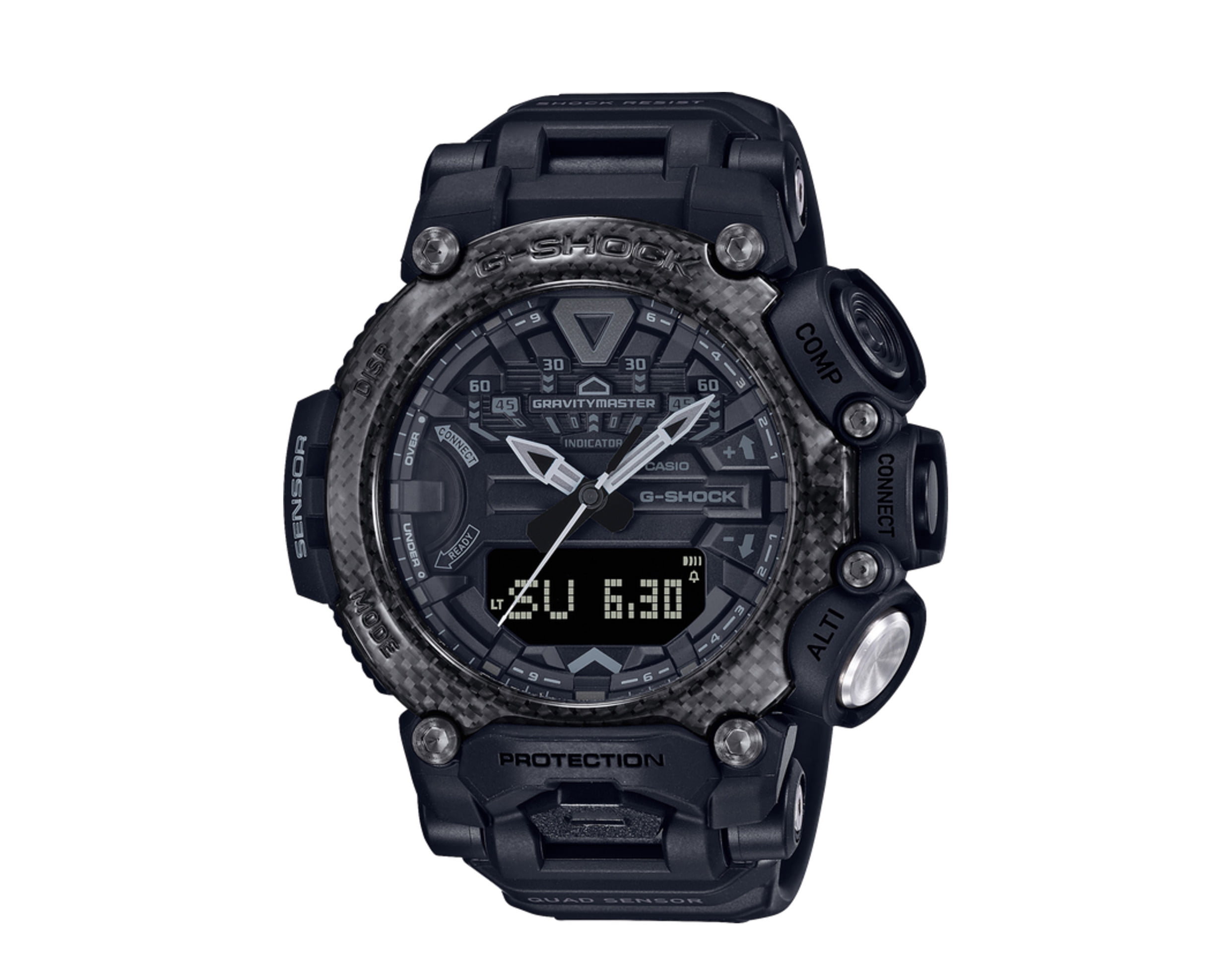 Buy Casio G-Shock GRB200 GRAVITYMASTER Analog-Digital Resin Watch ...
