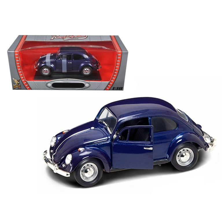 Dark Blue Volkswagen Beetle
