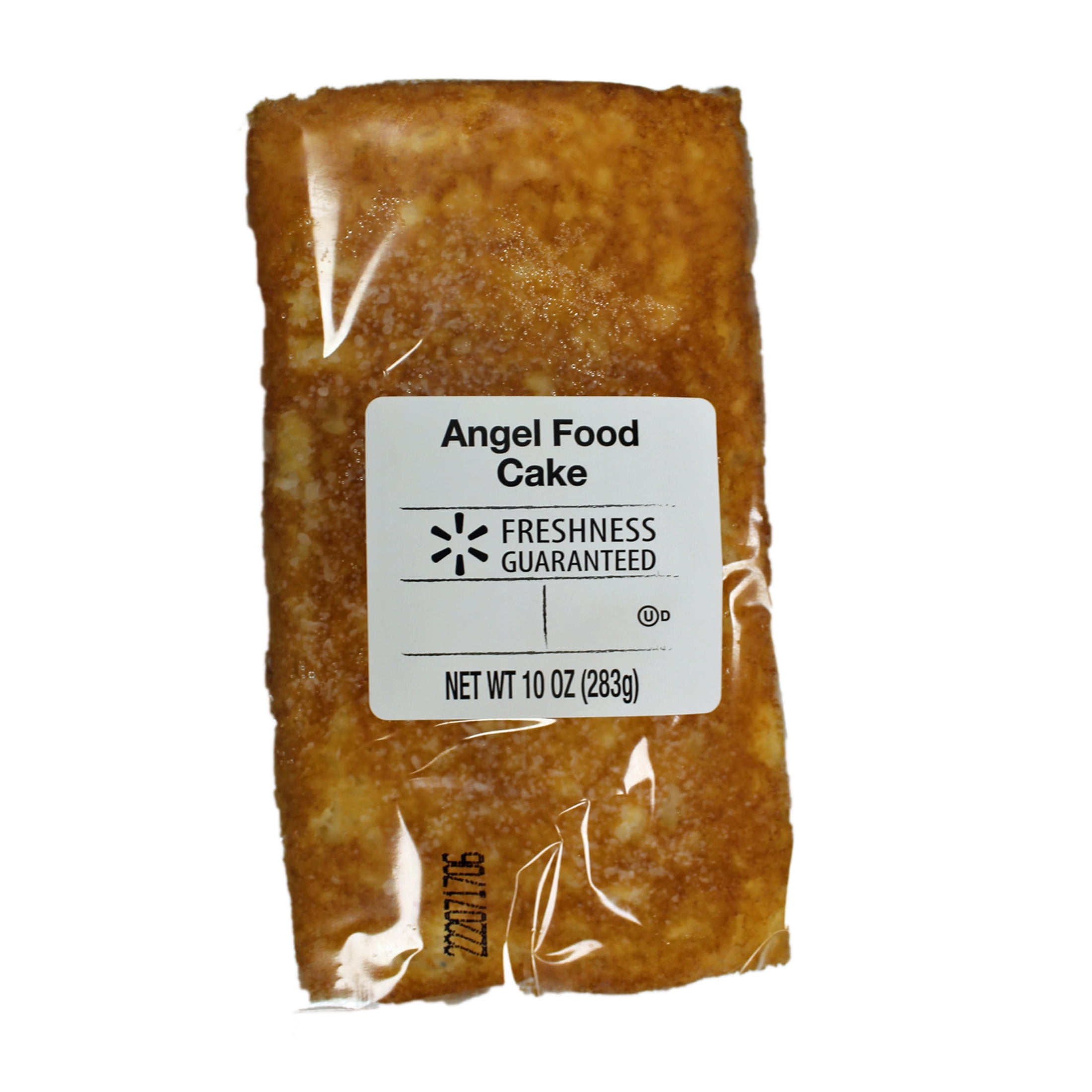 Freshness Guaranteed Plain Angel Food Cake Bar, 10 oz - Walmart.com