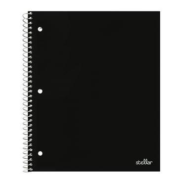 Office Depot® Brand Stellar Poly Notebook, 8" x 11", 1 Subject, College ...
