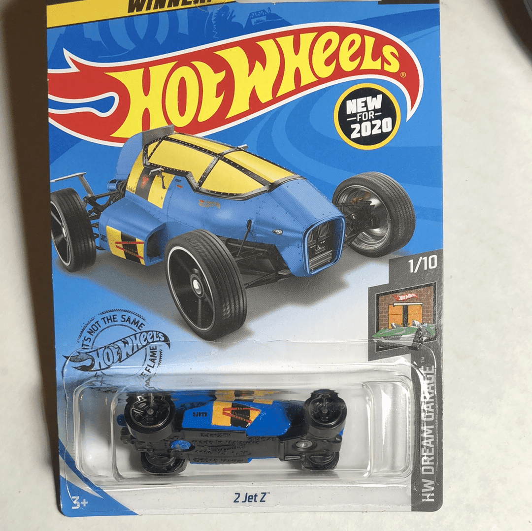 Miniature Toys Hot Wheels 2 Jet Z Blue HW Dream Garage Perfect Birthday ...