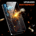 3-Pack ( iPhone 6 ) Tempered Glass Screen Protector, Shatterproof 9H ...