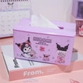 Kawaii Sanrio My Melody Tissue Box Kuromi Cinnamoroll Cartoon Anime ...