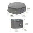 Durability Waterproofed Cats Litter Box Foldable Portable Oxfords for ...