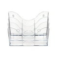 deflecto Three-Tier Document Organizer With Dividers, 14w x 3 1/2d x 11 ...