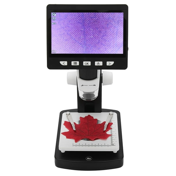 Digital USB Microscope, Detecting, Portable 1000X HD 1080P 8-LED 4.3 ...