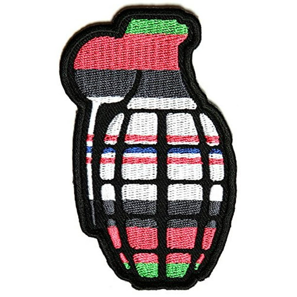 OPERATION ENDURING FREEDOM OEF RIBBON INSIDE GRENADE PATCH - Color ...