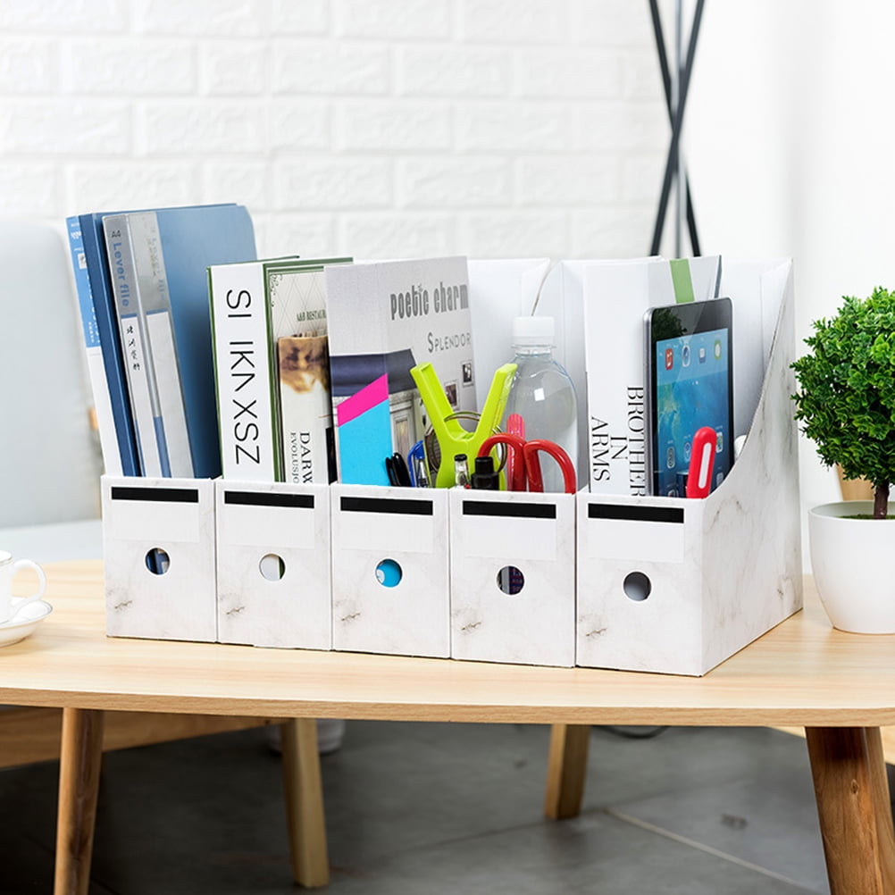 Click here for Dewin 3 Pcs Sturdy Cardboard Magazine Holders Fold... prices