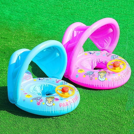 SMihono Sunshade Thickened Swimming Cartoon Children Inflatable ...