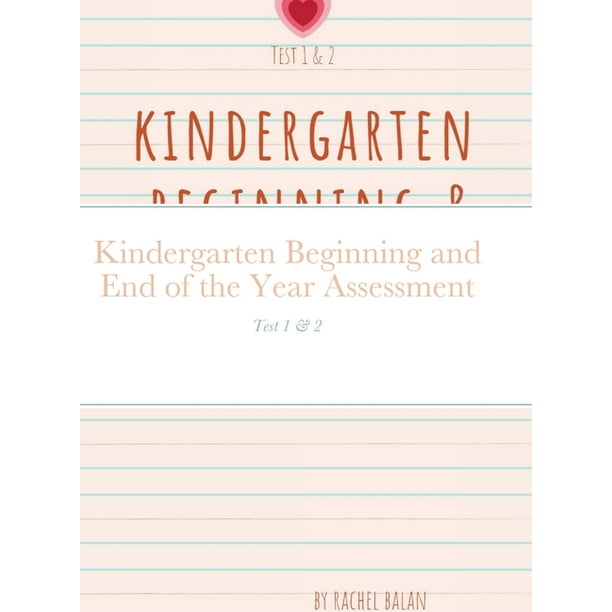 Kindergarten Assessment Test