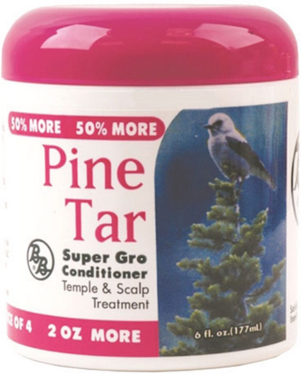 Bronner Brothers Pine Tar Super Gro Conditioner, 6 oz - Walmart.com