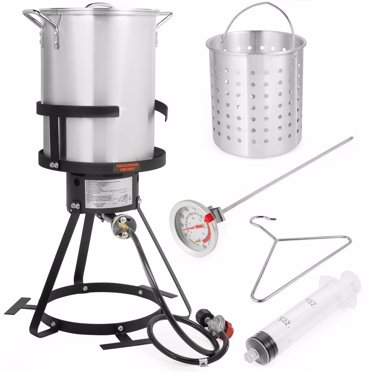 Fryin' Saucer Outdoor Portable Propane Deep Fryer, Camping Grill & More ...