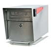 Mail Manager X2 Locking Mailbox Combo Kit w/ In-Ground Post, Wood Grain ...