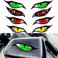 Eye Design Car and Motorcycle Decal Stickers: Lifelike, Weather ...