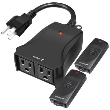 DEWENWILS Electrical Plug Receiver, Wireless Remote Control Outlet ...