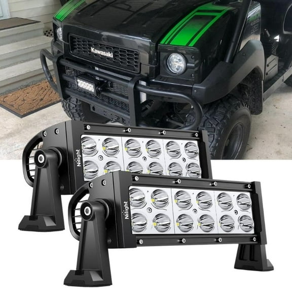 Nilight LED Light Bar 2PC 7Inch 36W Spot LED Work Light Off Road Led ...