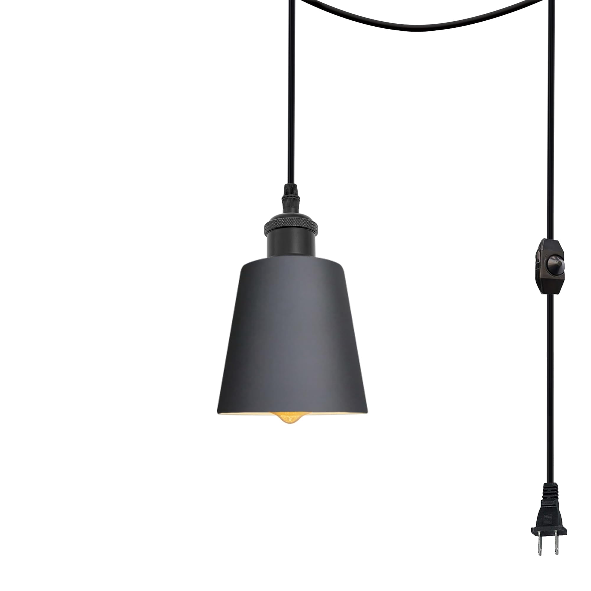 Click here for Fsliving Hanging Swag Lamp No Wiring Needed Portab... prices