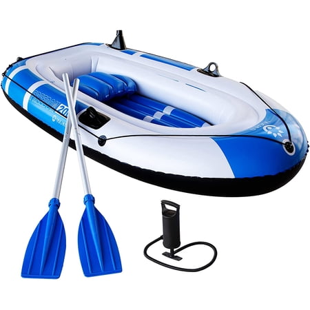 Inflatable rafts Set for Adult - Inflatable Fishing Boat 1-4 Person ...