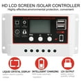 12V 30A Solar Charge Battery Solar Cell Panel Controller Digital ...