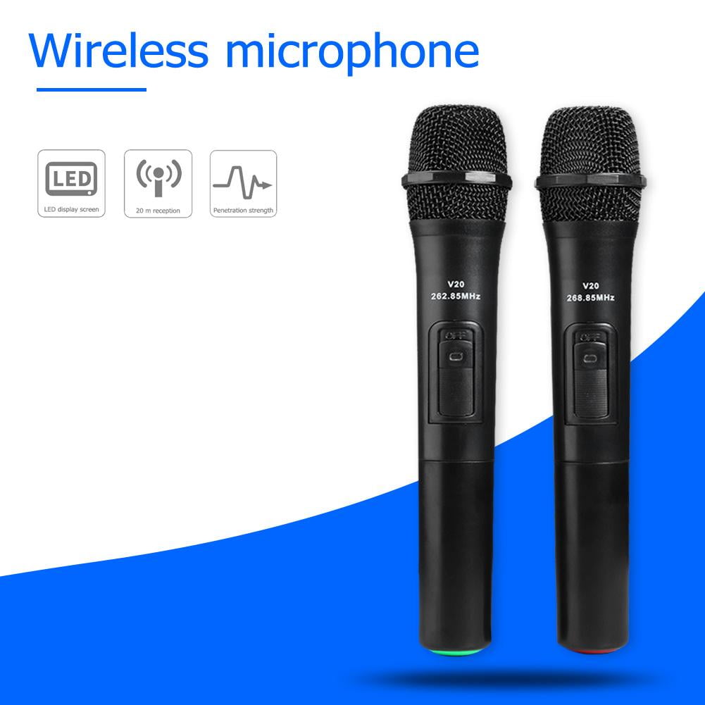 Smart Wireless Microphone 268.85Mhz/262.85Mhz Wireless Microphone Audio ...