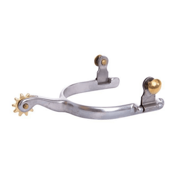 Reinsman CR113 Circle R Men's Spur with 10-Point Rowels - Walmart.com