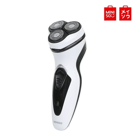 MINISO Face Shaver Electric Men Washable USB Rechargeable Shaving Beard ...