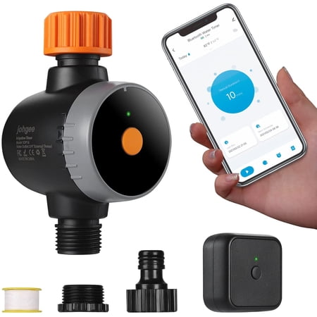 Smart Water Timer with Wi-Fi Hub, Bluetooth Hose Timer with Rain Delay ...