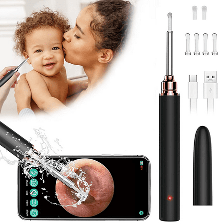 TOOAD 1 Pack Outil de suppression de cérumen Nettoyeur d'oreille avec ...