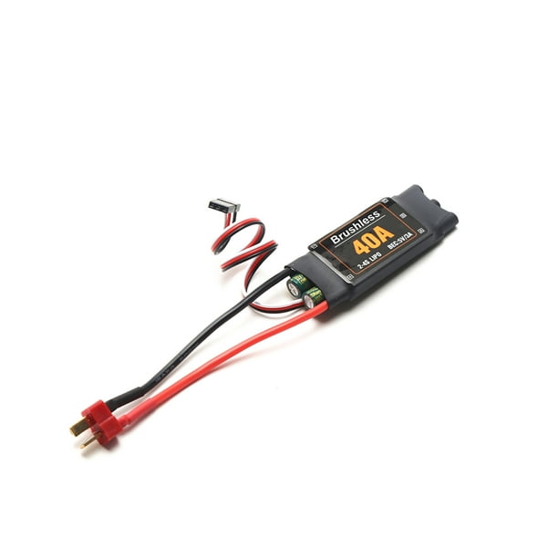 Labymos 40A Brushless ESC 2-4S Electronic Speed Controller T Plug with 5V 3A BEC 3.5MM - Walmart.ca