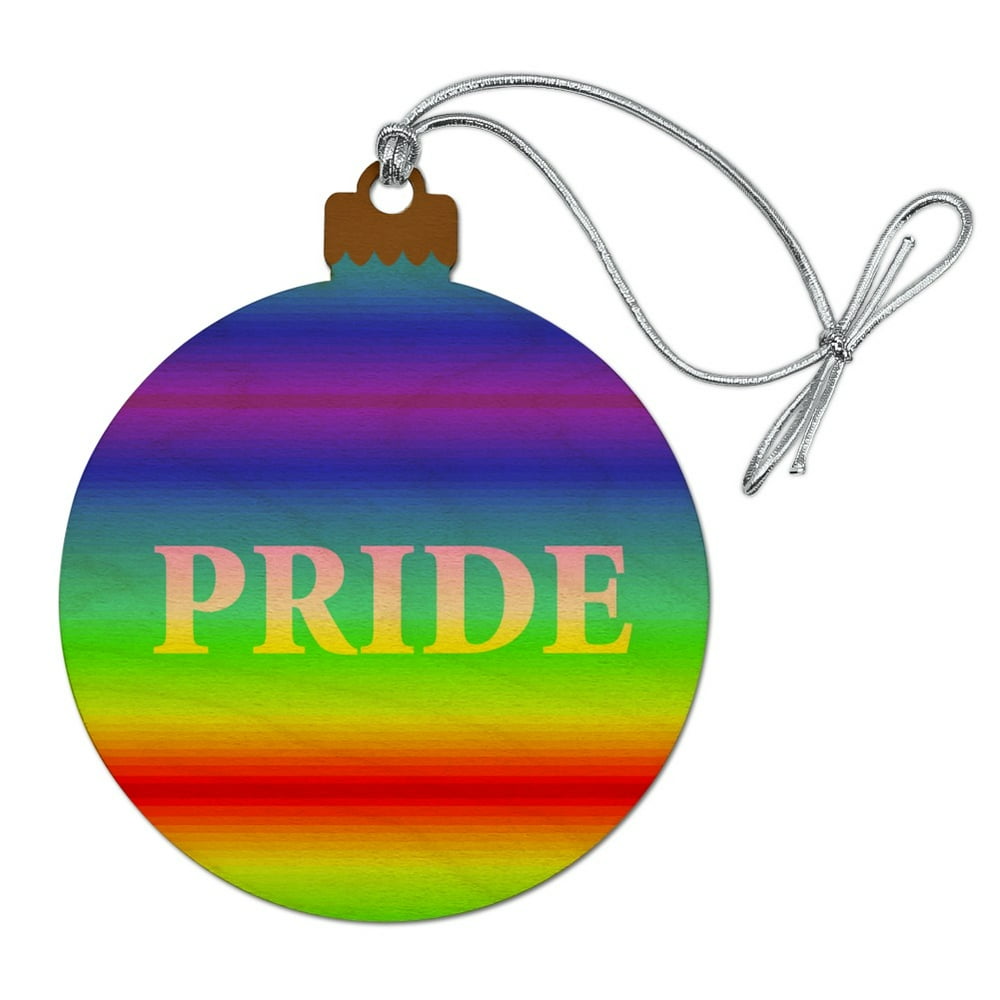 Rainbow Spectrum LGBT Pride Gay Lesbian Bisexual Transgender Wood ...
