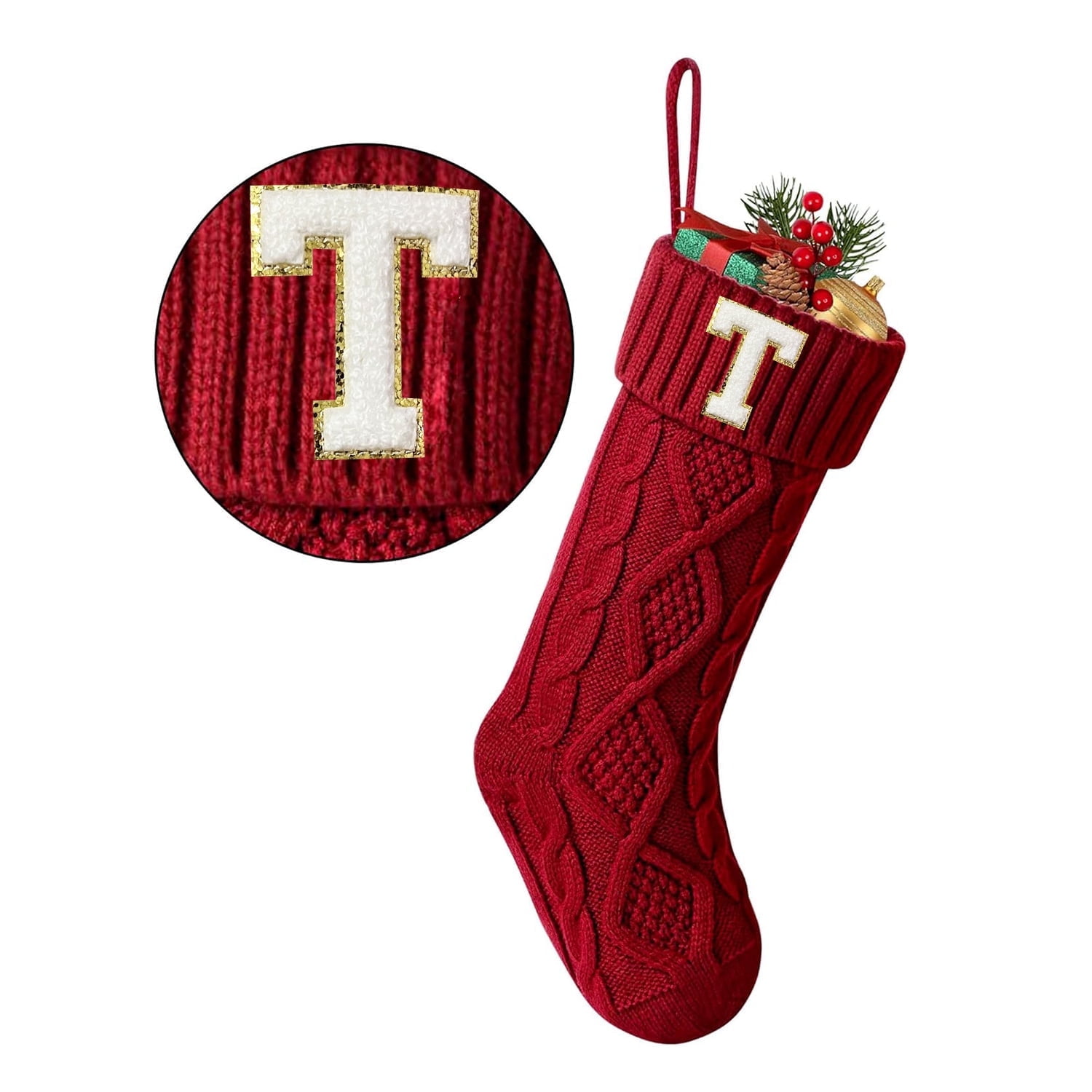 Click here for Generic Christmas Stockings With Initials Letter 1... prices