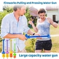 Moonsky Duck Pump-Action Water Gun, 3D Design, High-Visibility Clear ...