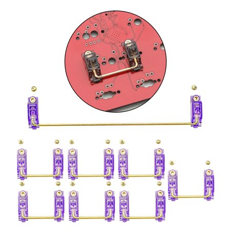 Screw-in Stabilizers 2U 6.25U Keycap Stabilizers Mechanical Keyboard ...