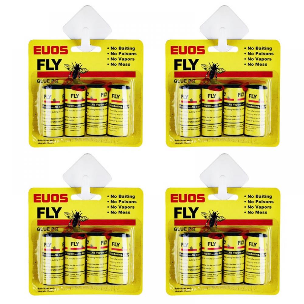 Pesticide Free Fly Paper, Sticky Fly Catchers Set For Indoor Or ...