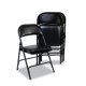 Alera Steel Folding Chair with Two-Brace Support, Padded Back/Seat ...