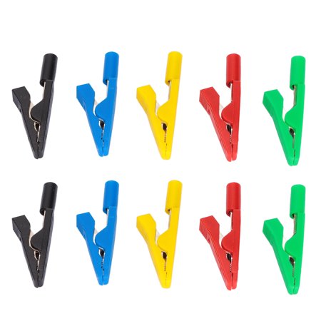 Electrical Wire Test Clips Clamps 30V‑60V Maximum10A 6mm/0.24in Open ...