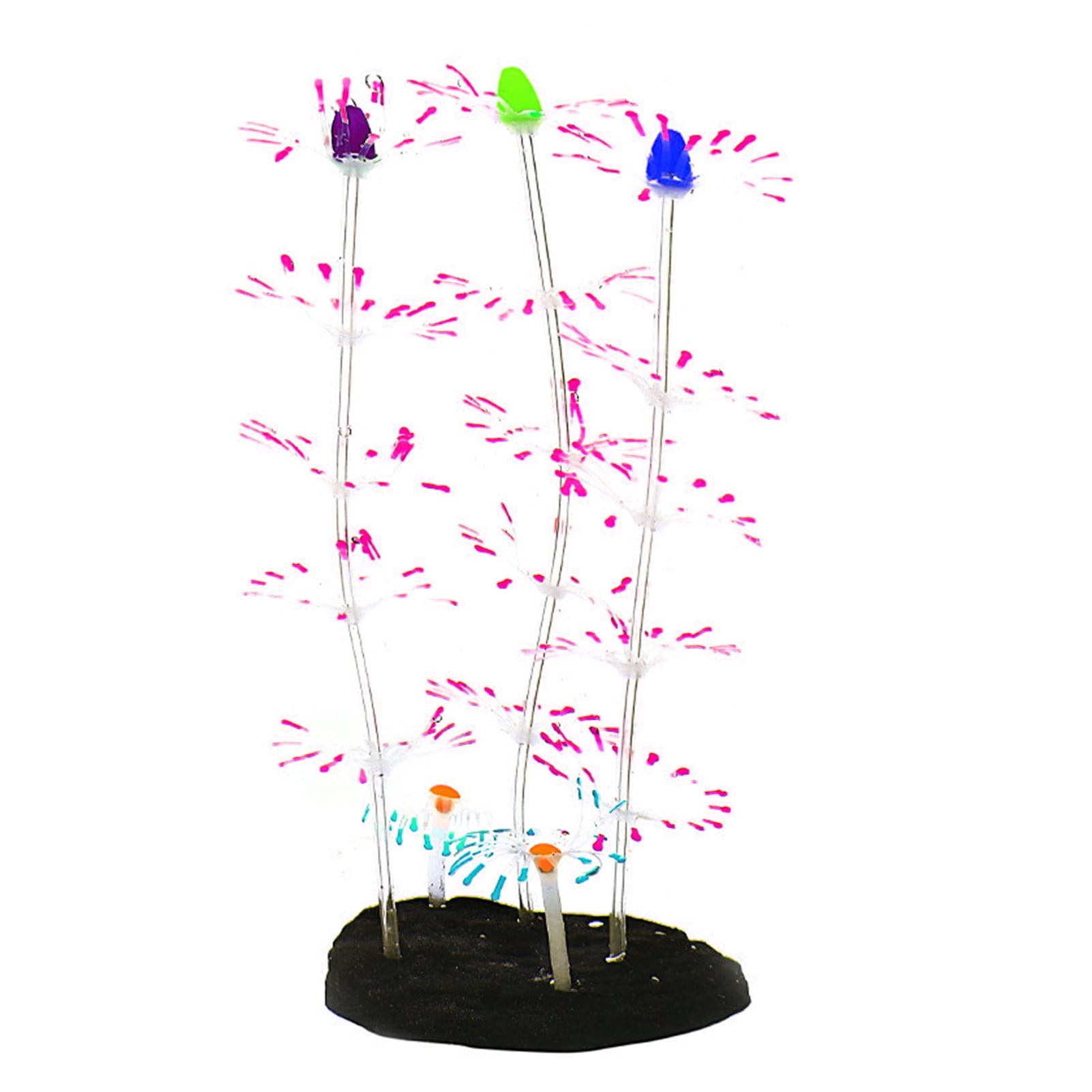 Artificial Coral Plant Aquarium Ornament, Luminous Durable Realistic ...
